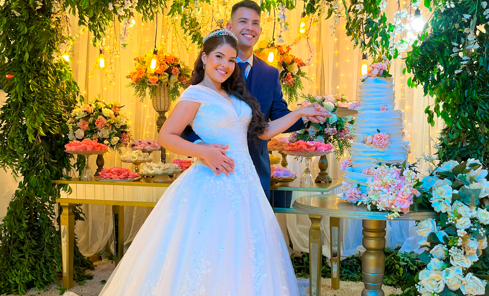 No dia 20 de Outubro o Amor é Celebrado: Andrey Silva e Verônica Ribeiro tornaram-se Um ...